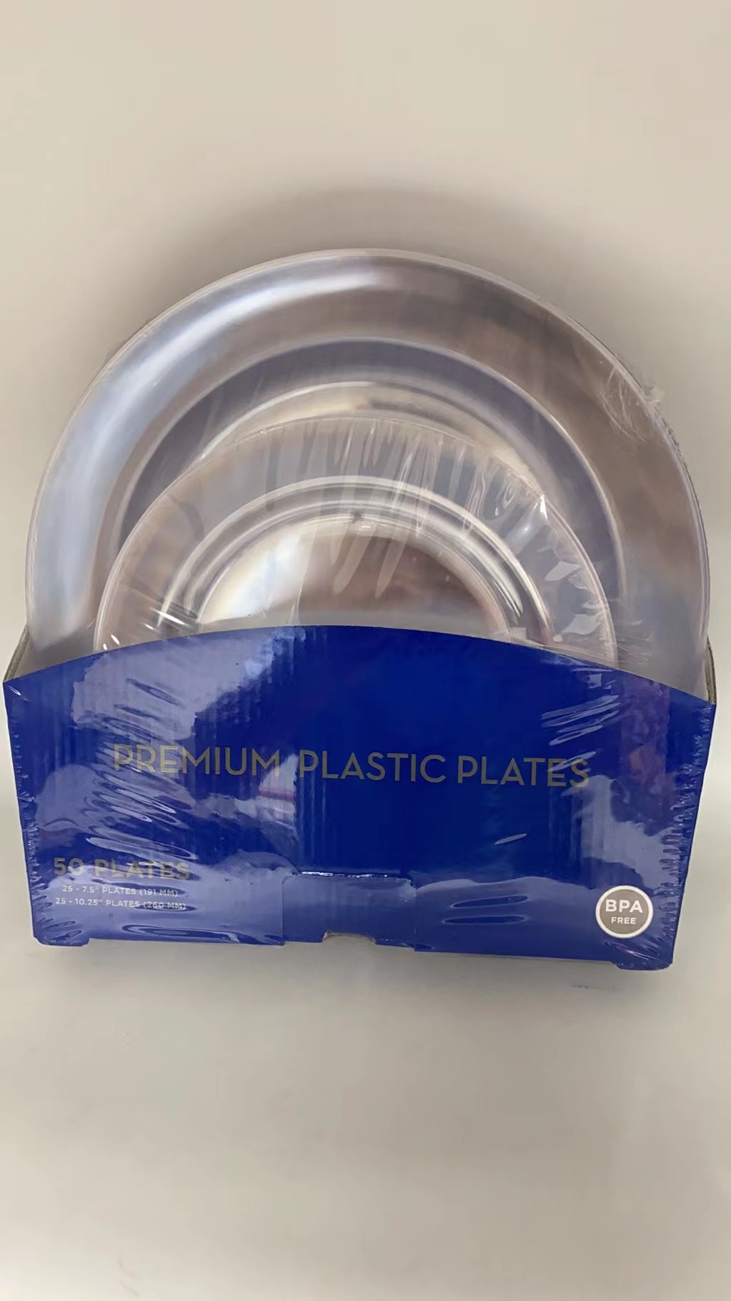 50PCS Plastic Premium Plates - Buy Wholesale at SoNice Party