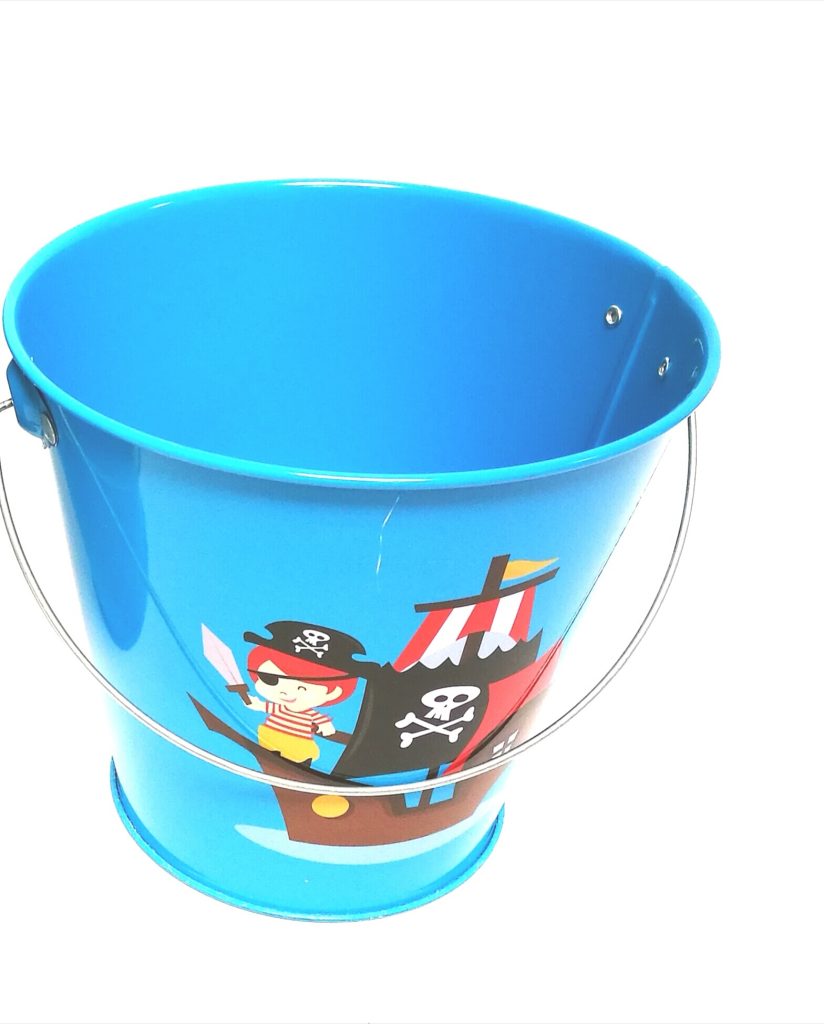 5.5" Pirate Tin Pails — Buy Wholesale at SoNice Party