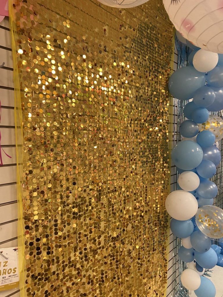 Metallic Sequin Backdrop/Table cover — Buy Wholesale at SoNice Party