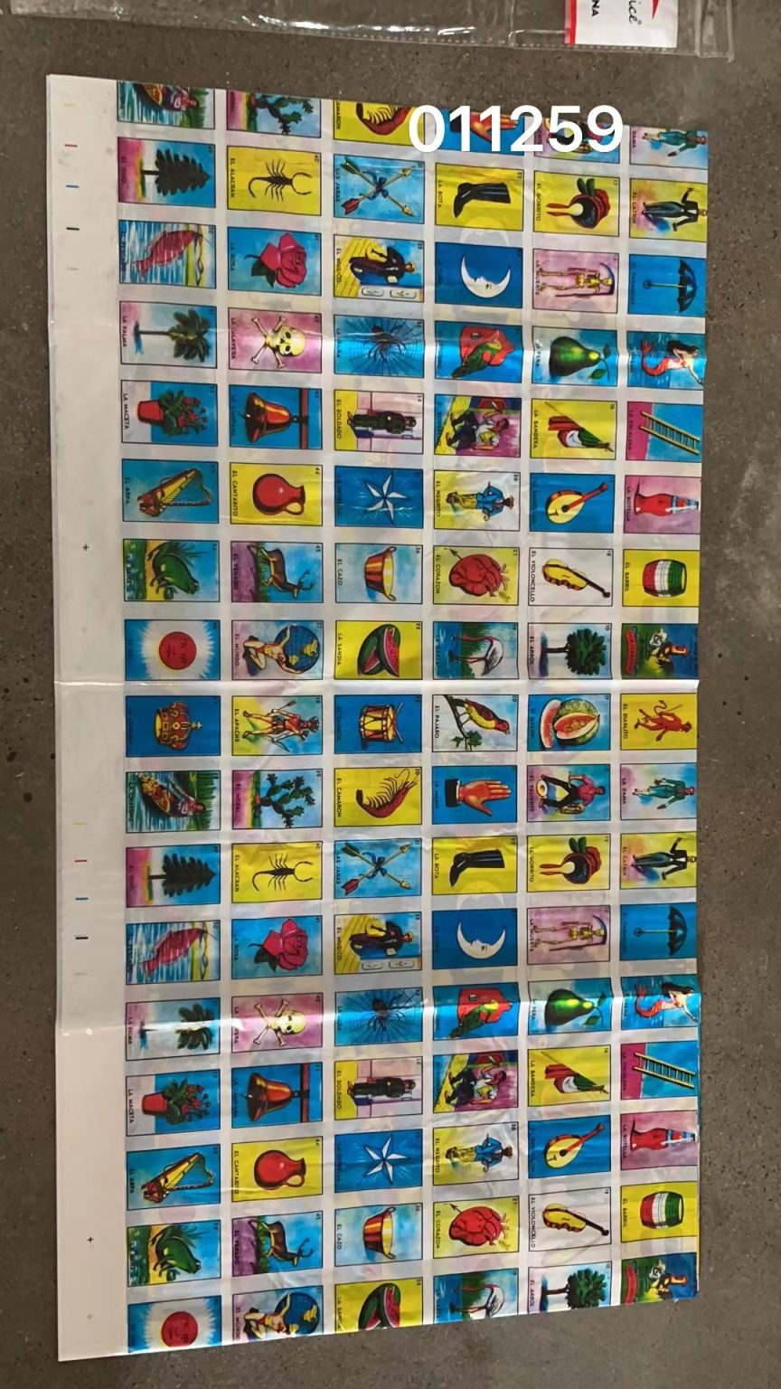 Loteria Cards Game Table Cover | Wholesale Party Supplies
