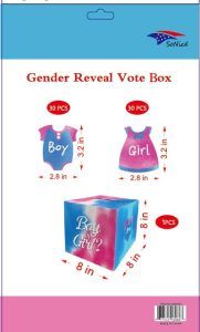 Gender Reveal Vote Box — Buy Wholesale at SoNice Party