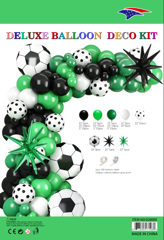 Wholesale Soccer Party Supplies for the 2026 World Cup | Sonice Party Inc.