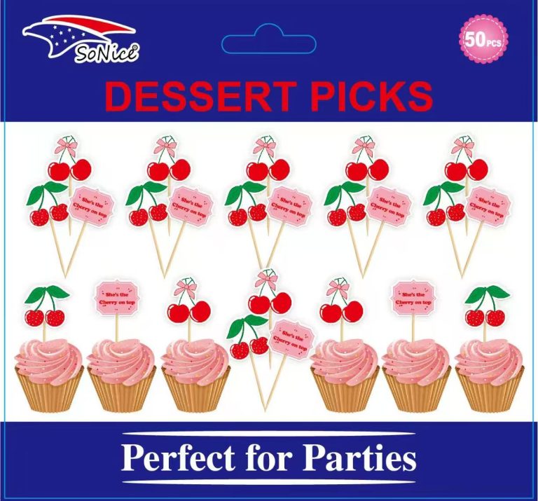 Fancy Party PICKS 50CT Cherry on the Top — Buy Wholesale at SoNice Party